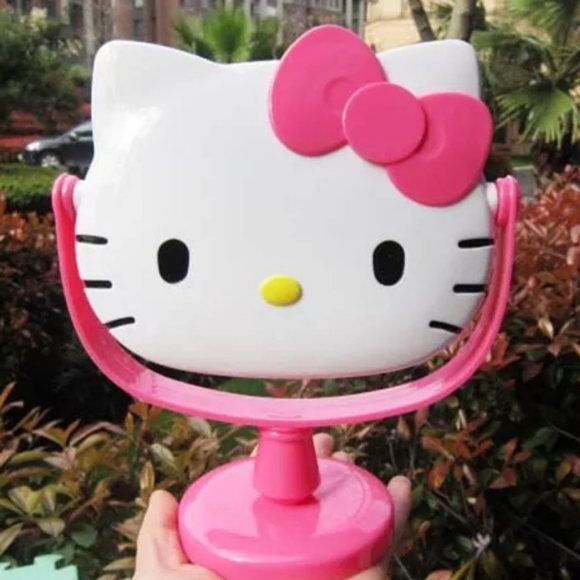 Hello Kitty | Makeup | Hello Kitty Stand Mirror | Poshmark